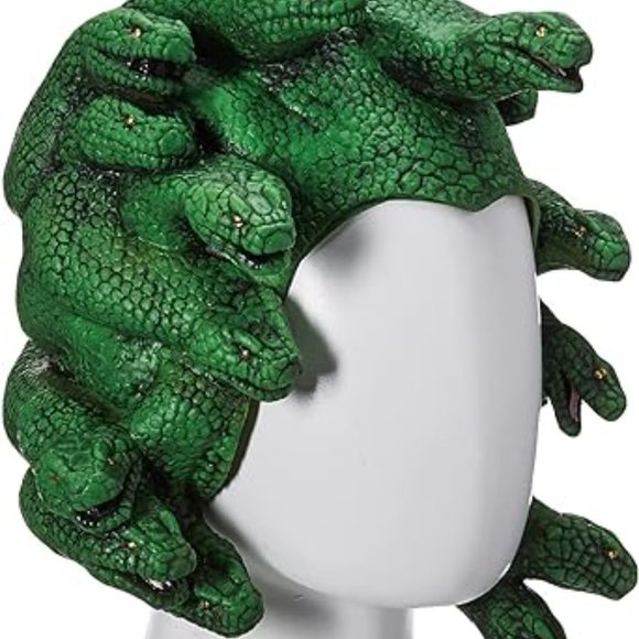 Mask Illusions | Accessories | Vtg Rubies Mask Illusions Latex Medusa ...